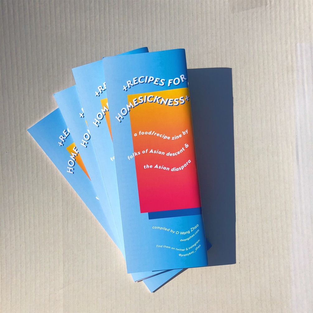 +Recipes for Homesickness+ Zine (PHYSICAL COPY)