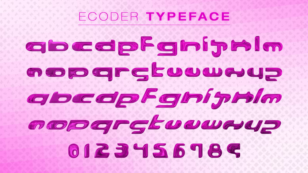 Ecoder Font