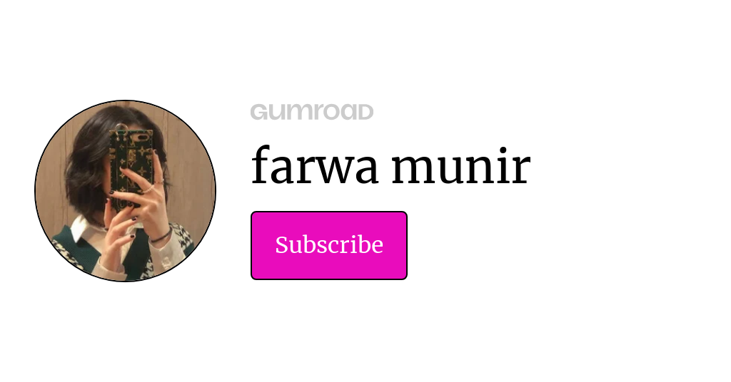 farwa munir