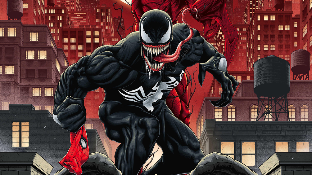 FREE: Venom & Carnage HD iPhone and Android Wallpaper