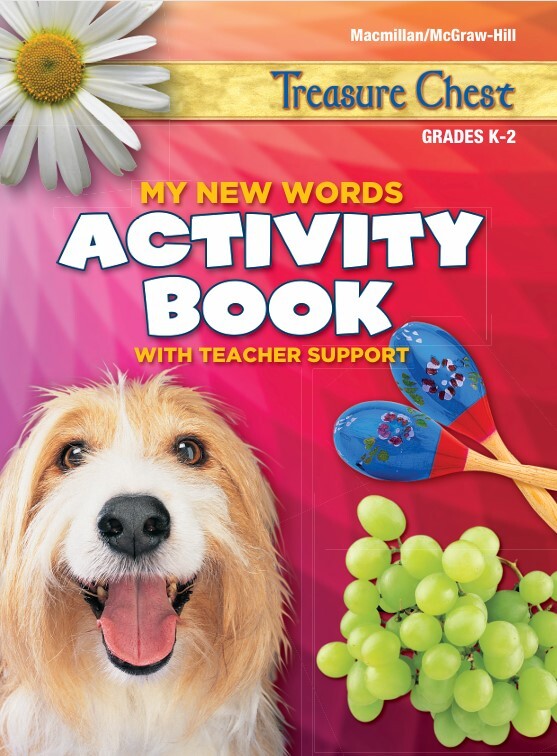 My New Words Activity Book Grades K2