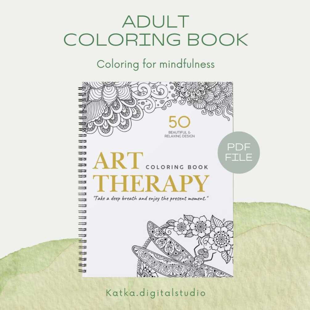 Art Therapy (Adult Coloring Book) | RESELLABLE
