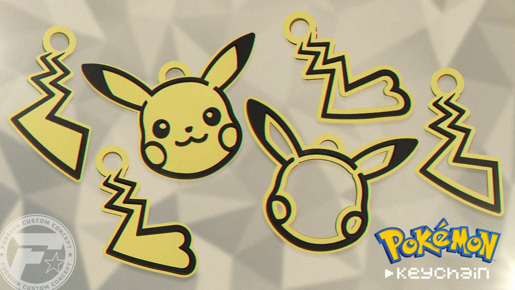 Pokemon Pikachu Keychain