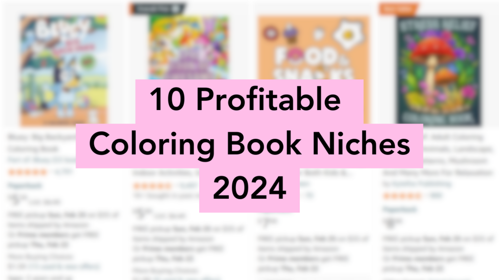 10 Profitable Coloring Book Niches (2024)