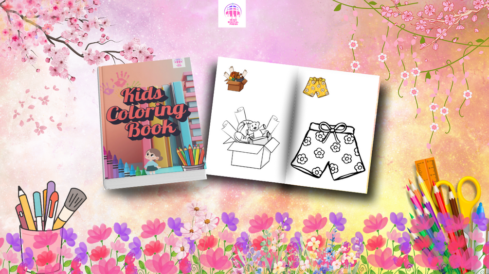 Fun & Creative Coloring Book – Printable PDF for Kids & Adults