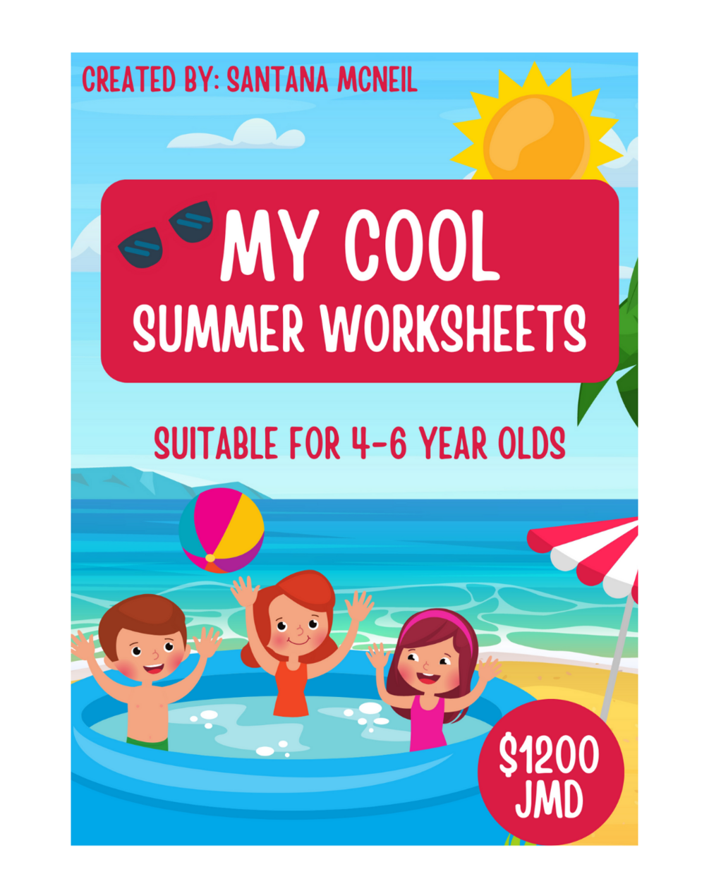 My Cool Summer Worksheets
