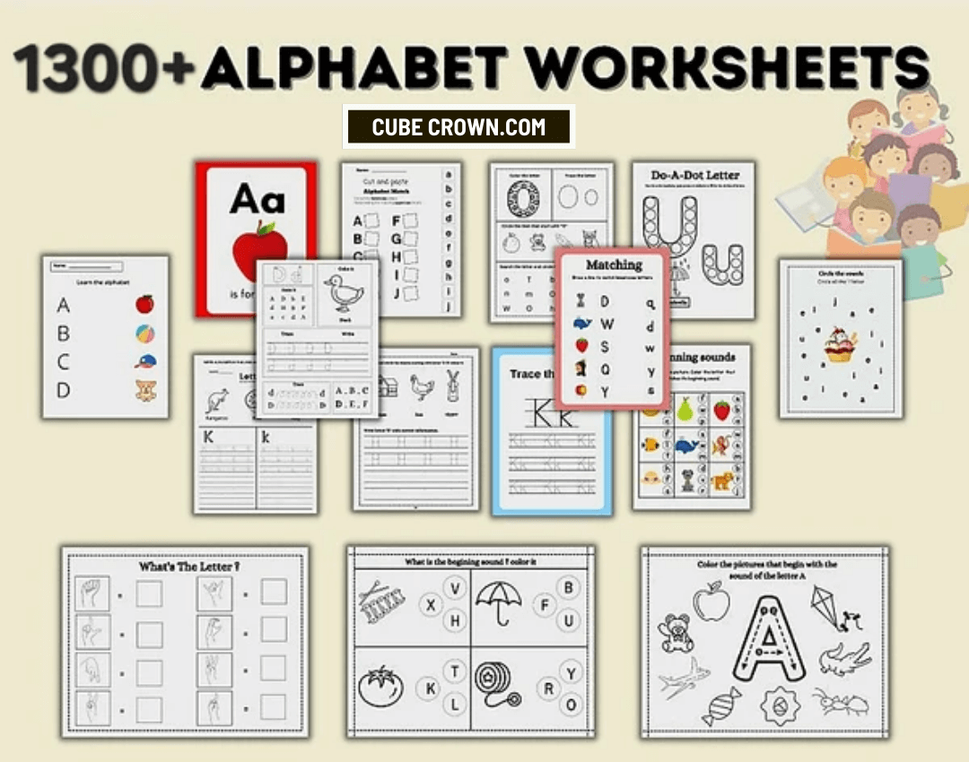 Kids Learning Worksheet