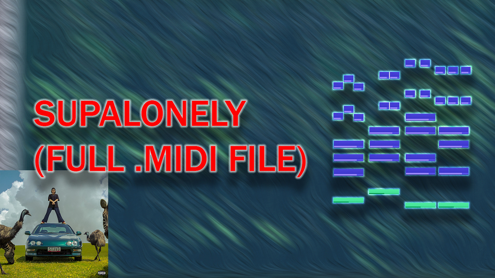 BENEE - Supalonely ft. Gus Dapperton (FULL MIDI FILE)