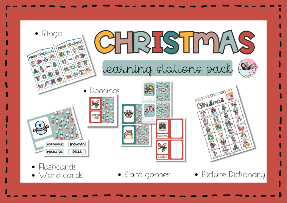 CHRISTMAS LEARNING STATIONS PACK