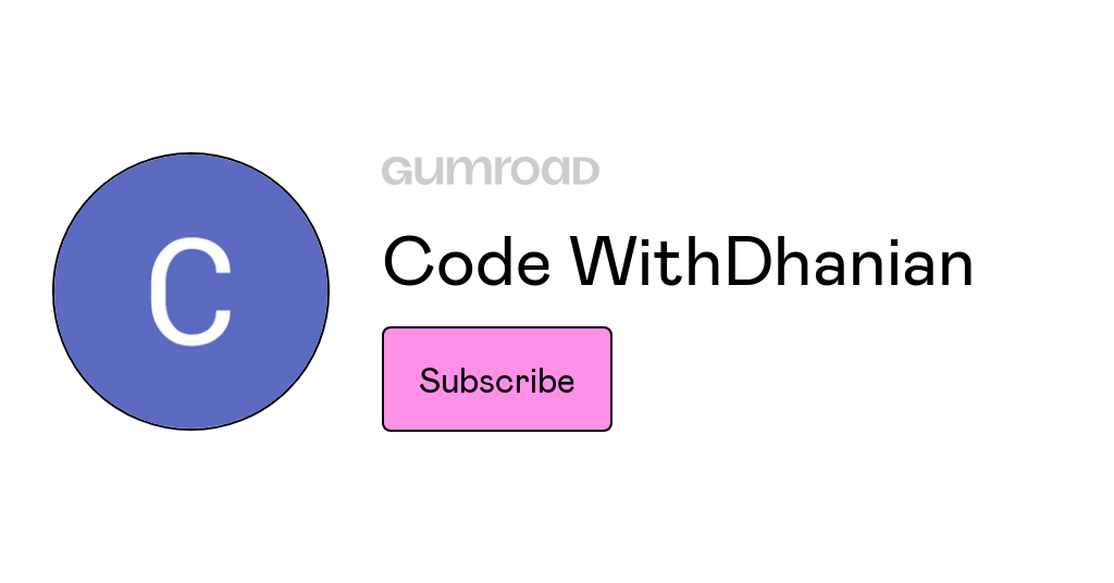 Code WithDhanian