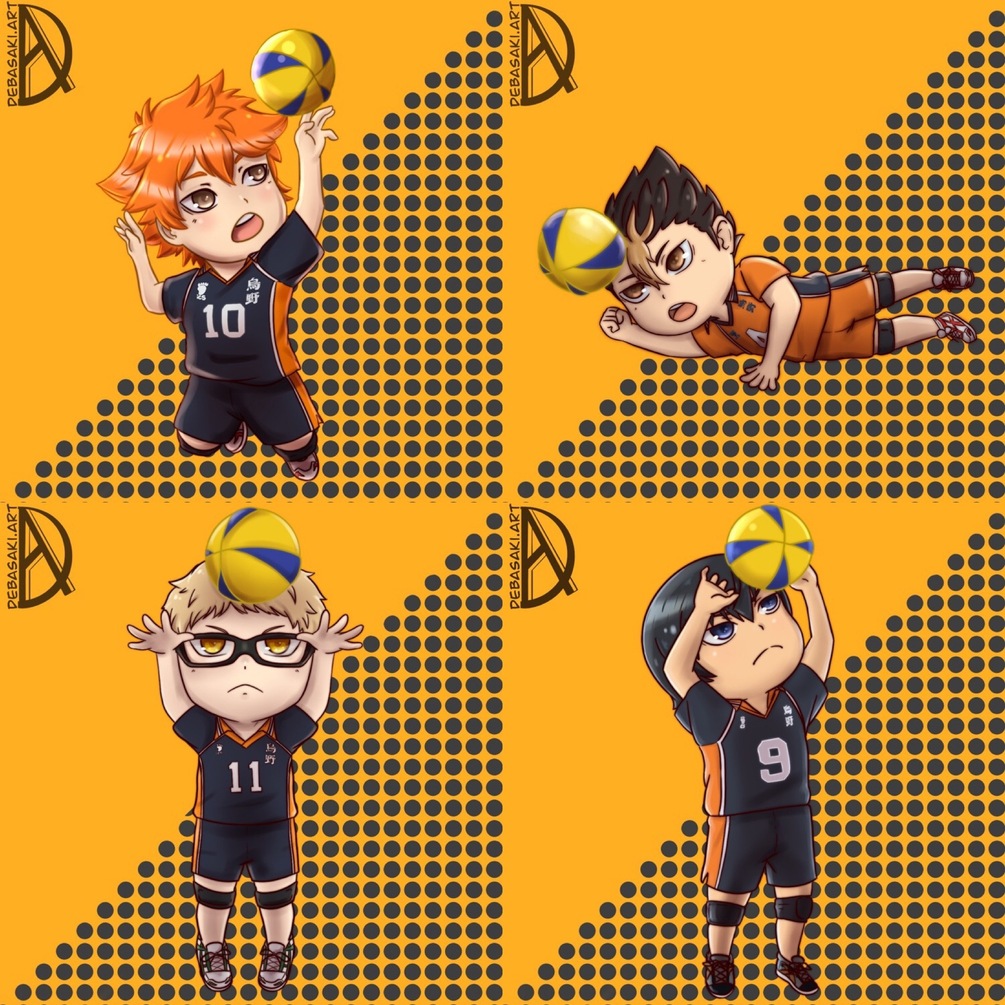 Haikyuu Chibi set