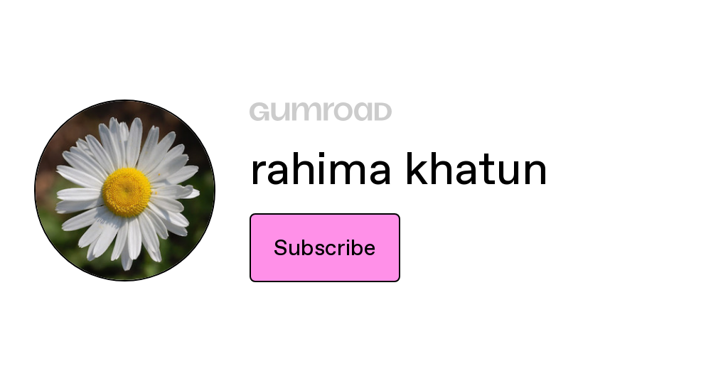 rahima khatun