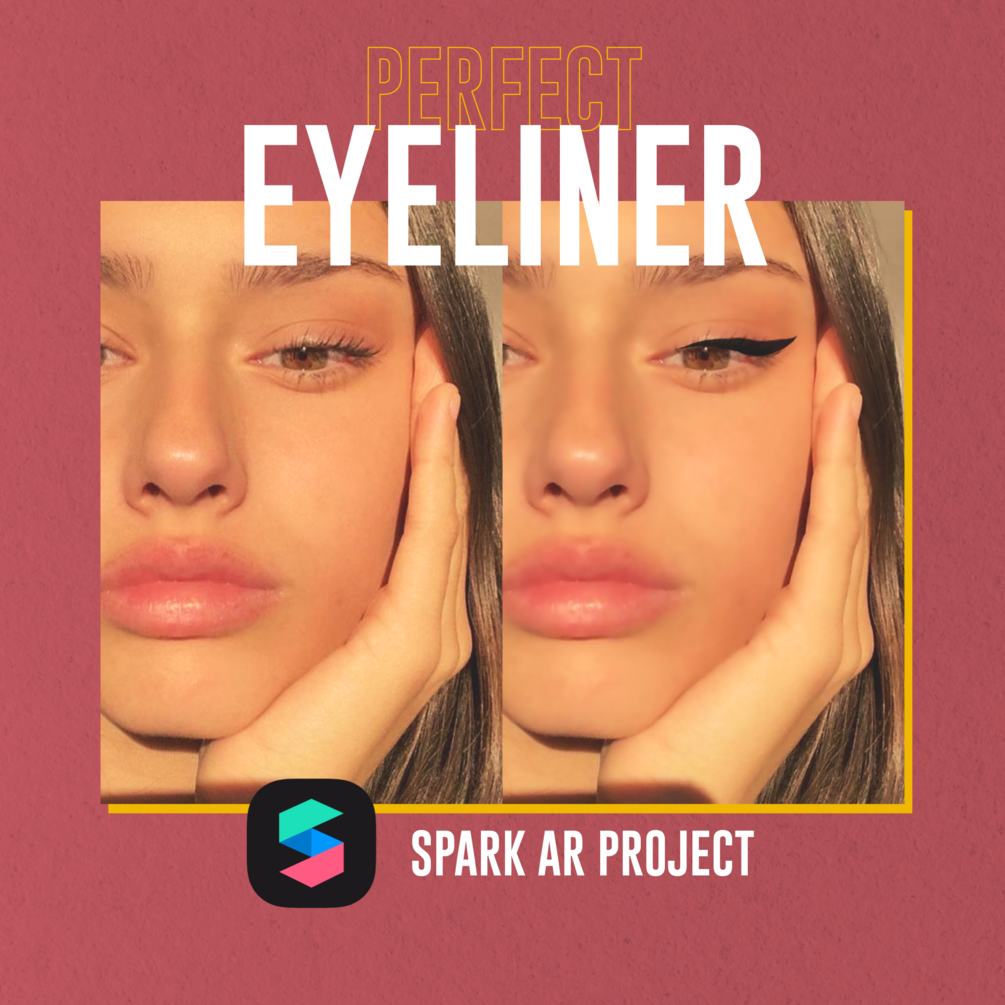 Instagram Filter Asset - Perfect Eyeliner - Spark AR Asset