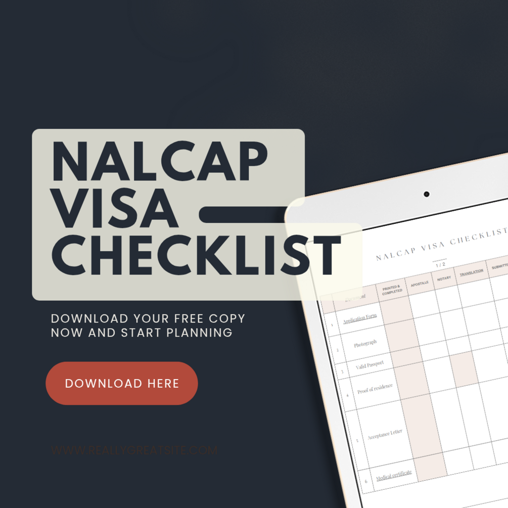 NALCAP Visa Checklist