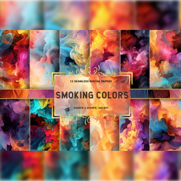 Smoke colors backgrounds seamless paper