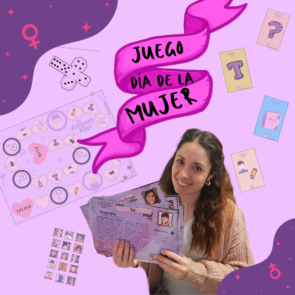 JUEGO DE MESA DÍA DE LA MUJER