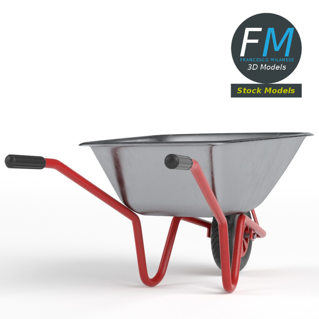 3D MODEL - Wheelbarrow 2