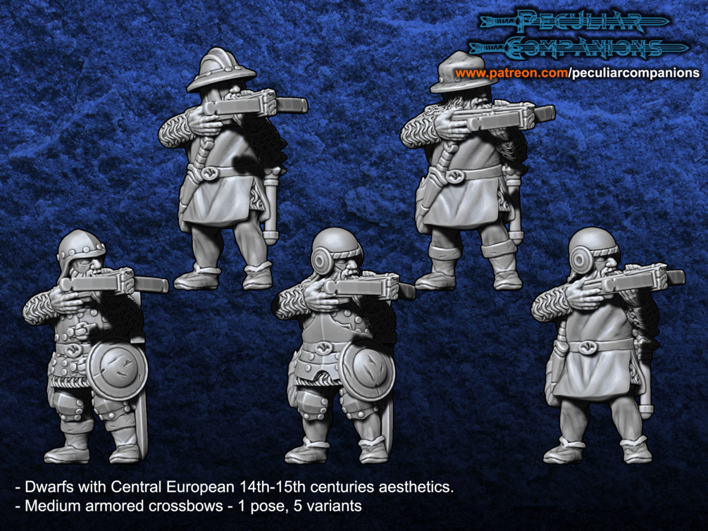 Dwarf Crossbowmen (x5)