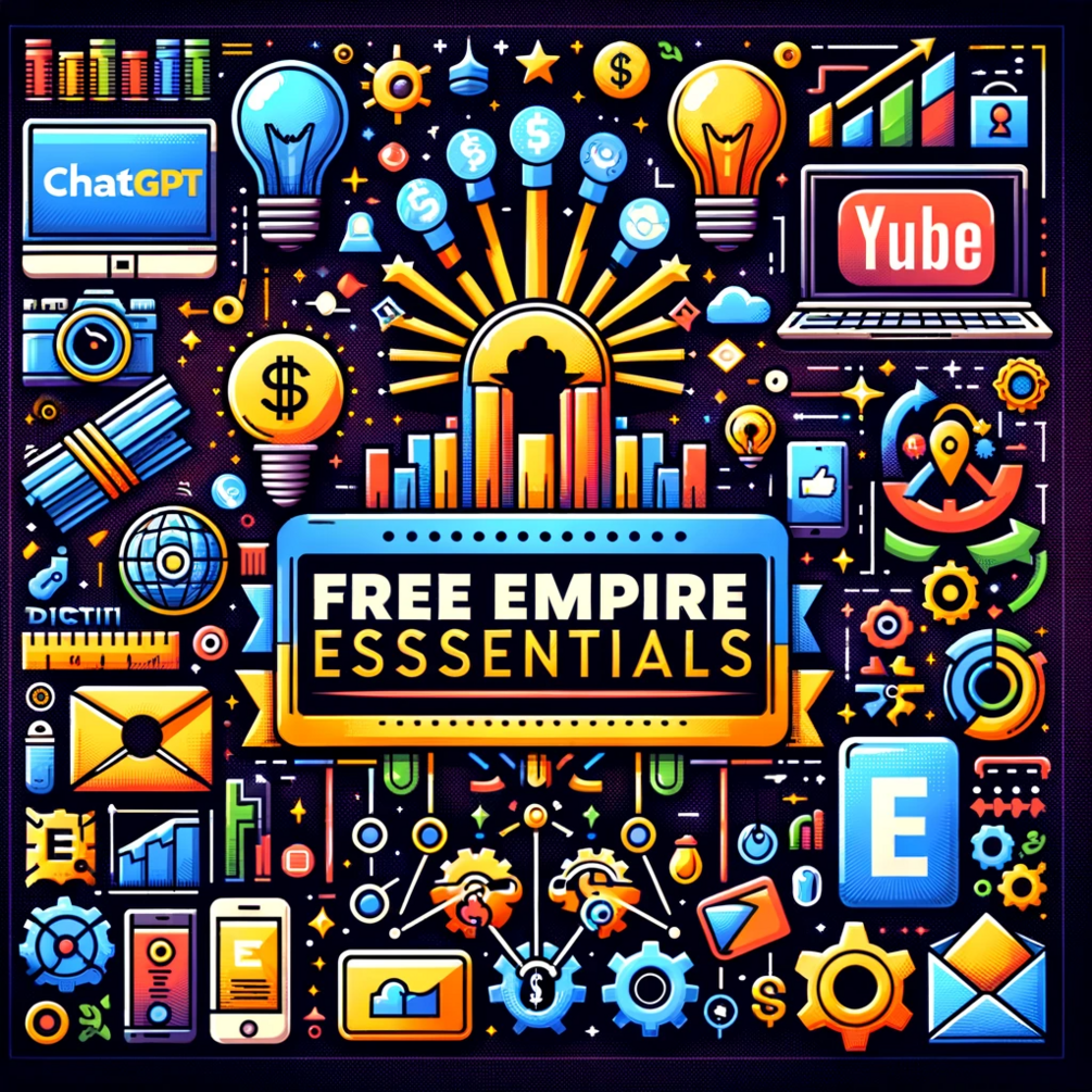 FREE Empire Essentials: FREE AI Course, 800 ChatGPT Prompts Goldmine + 495 Youtube Swipe File ...