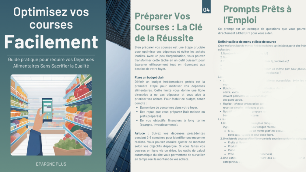 Guide pour Optimiser vos Courses