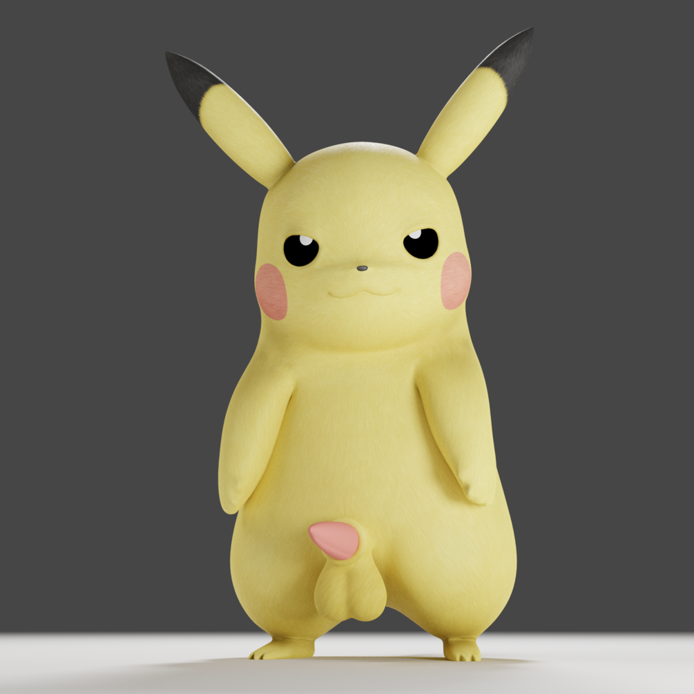 Pikachu NSFW rig