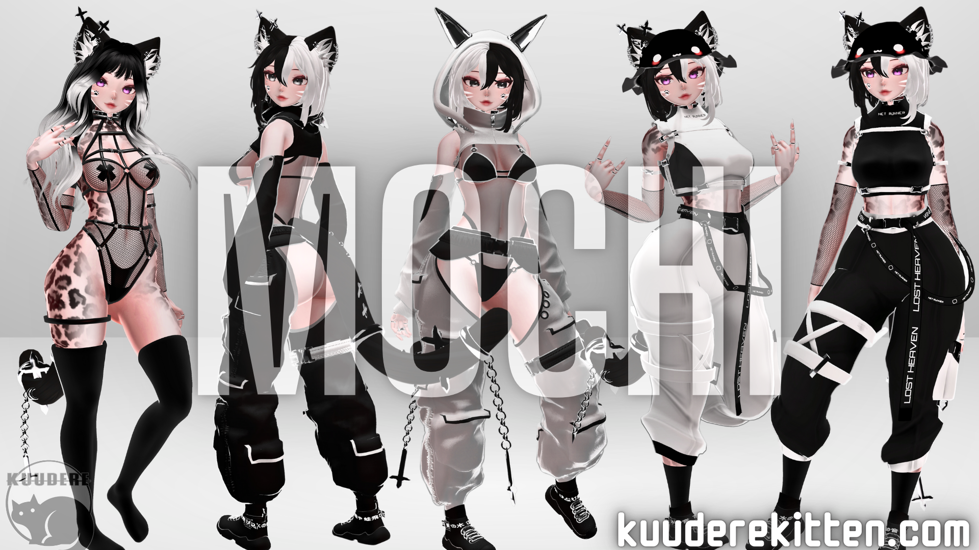 Mochi Avatar [ OPTIMIZED][SPS][PC/QUEST][3.0][VRCHAT AVATAR]