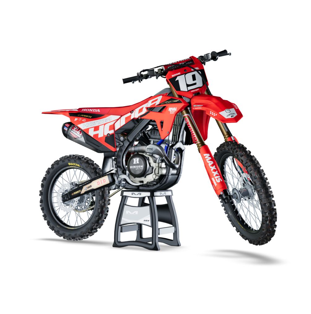 2023 CRF 450R Rival Ink Graphics For MxBikes
