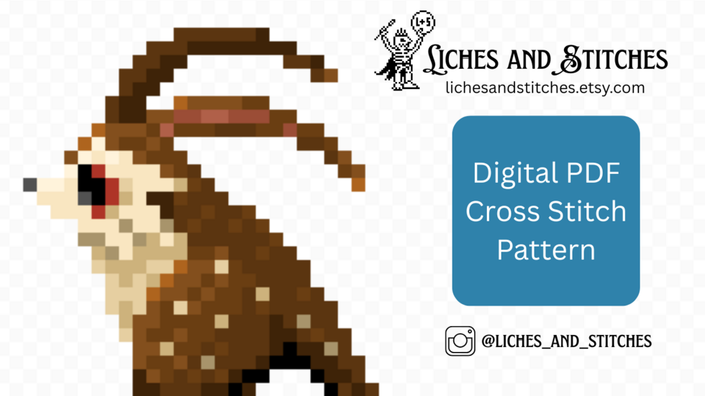 Rarab Cross Stitch Pattern