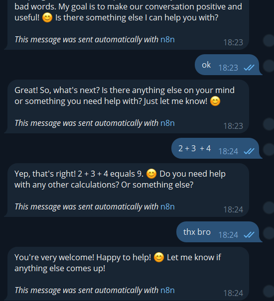 Telegram AI Agent chat Bot