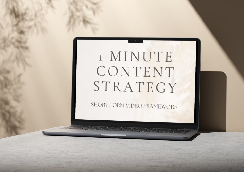 1 Minute Content Strategy For Instagram