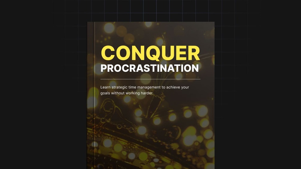 Conquer Procrastination - Ebook