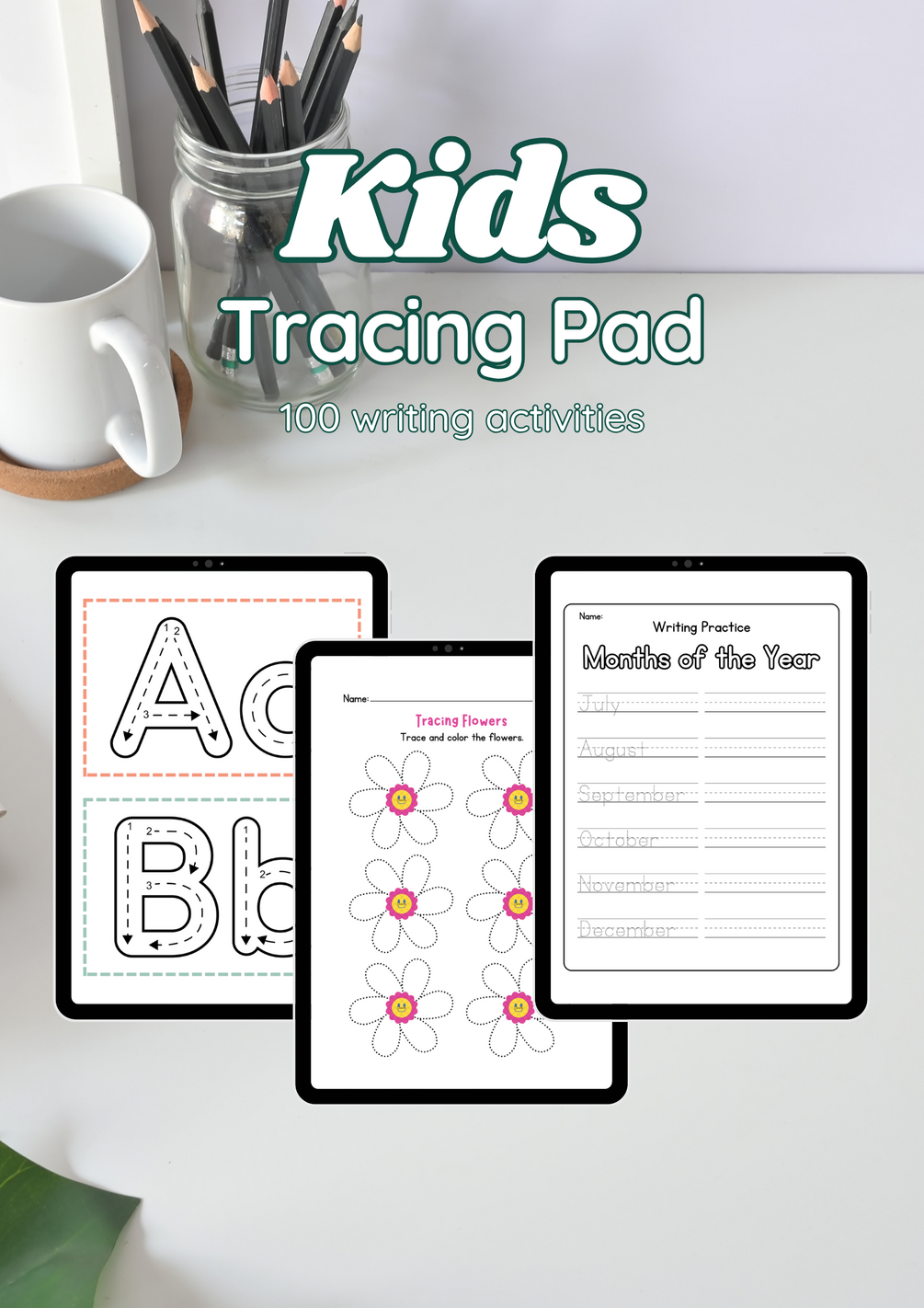 Busy Books for Kids: Tracing Pads