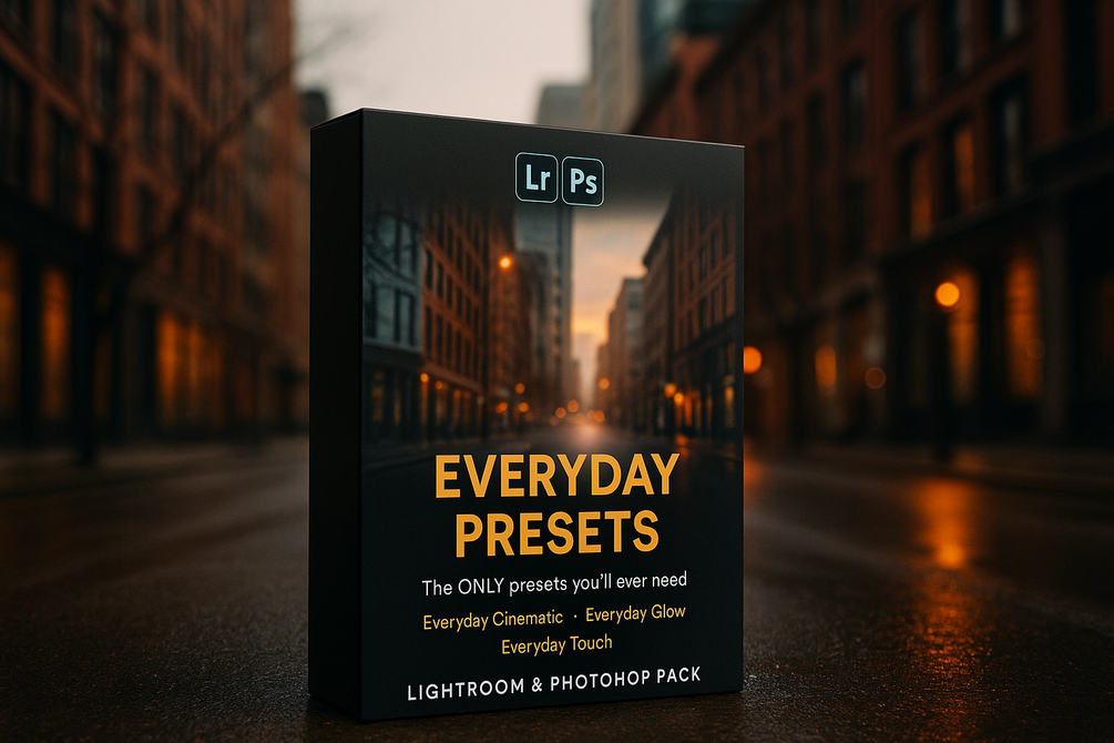 Everyday Preset Pack - 8 Lightroom & Photoshop Presets