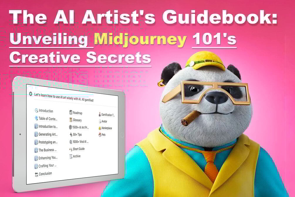 The AI Artist's Guidebook: Unveiling Midjourney 101's Creative Secrets