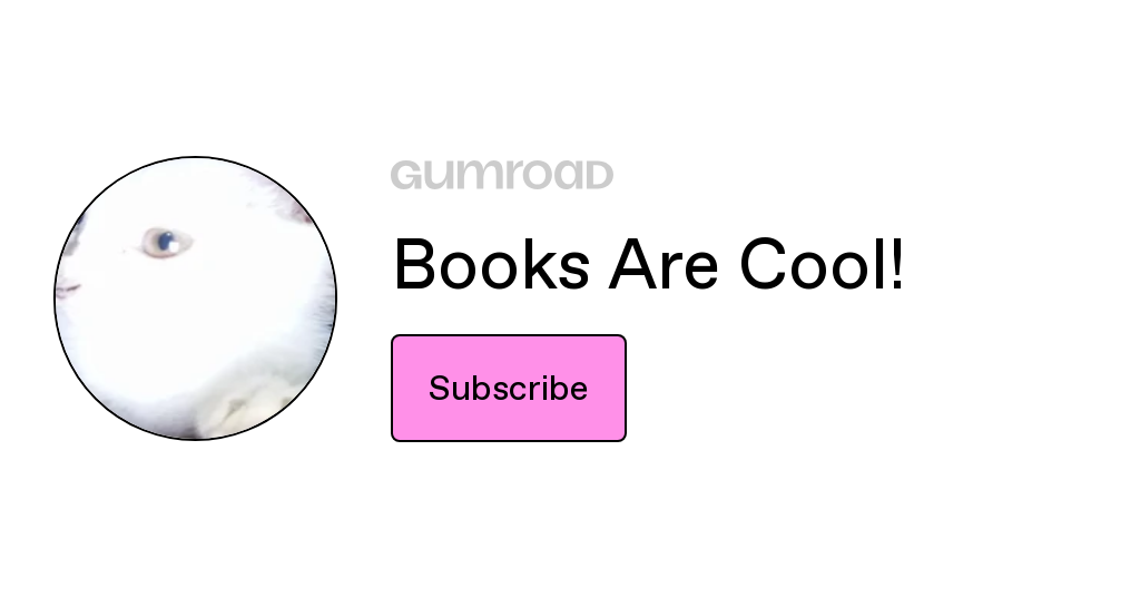 Books Are Cool!