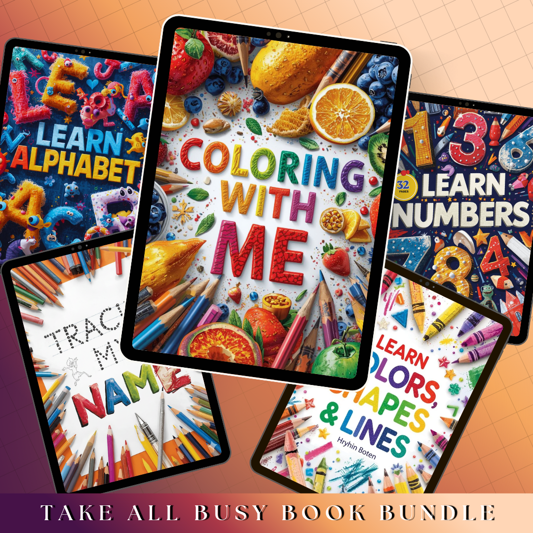 KIDS TRACING ACTIVITY BOOKS IN BUNDLE