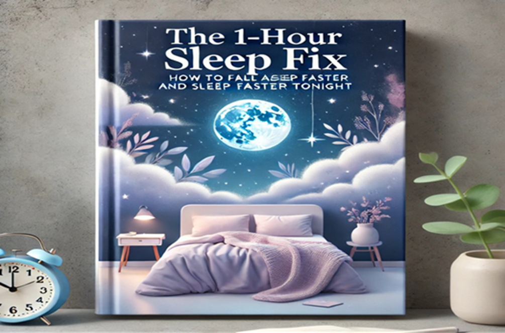 The 1-Hour Sleep Fix: How to Fall Asleep Faster and Sleep Better Tonight
