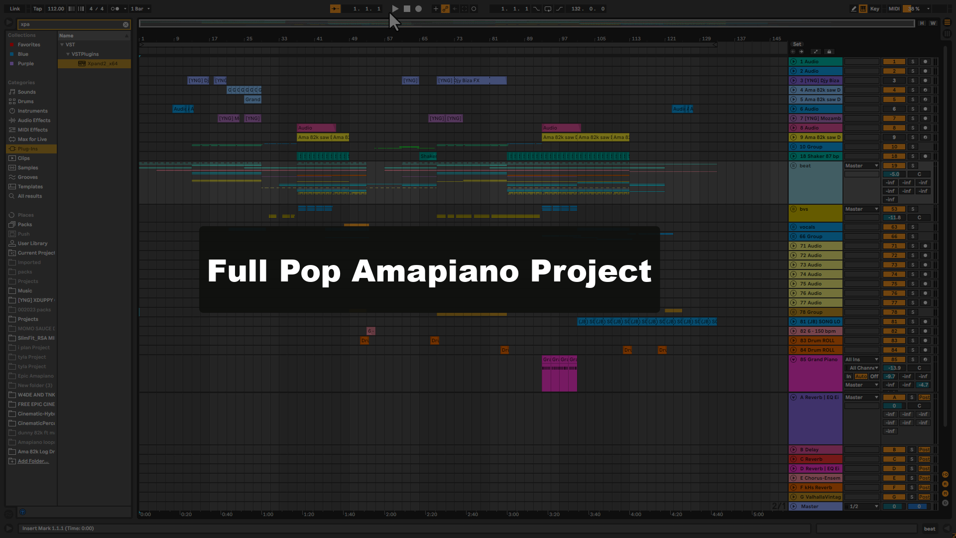 Pop & Amapiano Project Download - Ama 82k (Amapiano Academy)