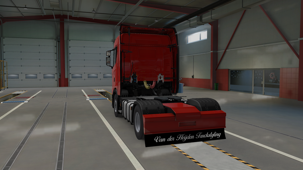 Mudflap pack scania next generation ets2