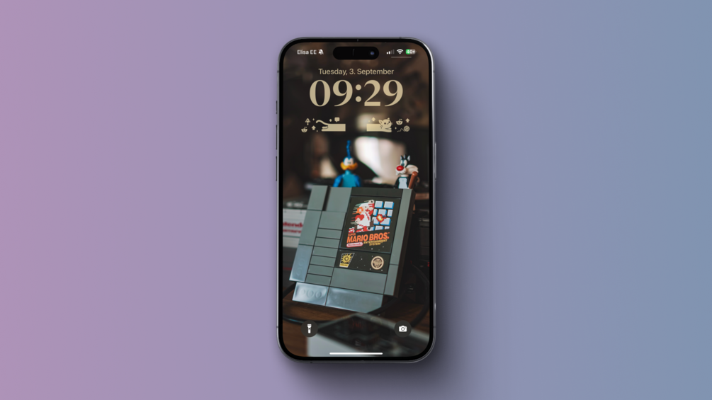 Pixel Power-Up (iPhone Wallpaper)