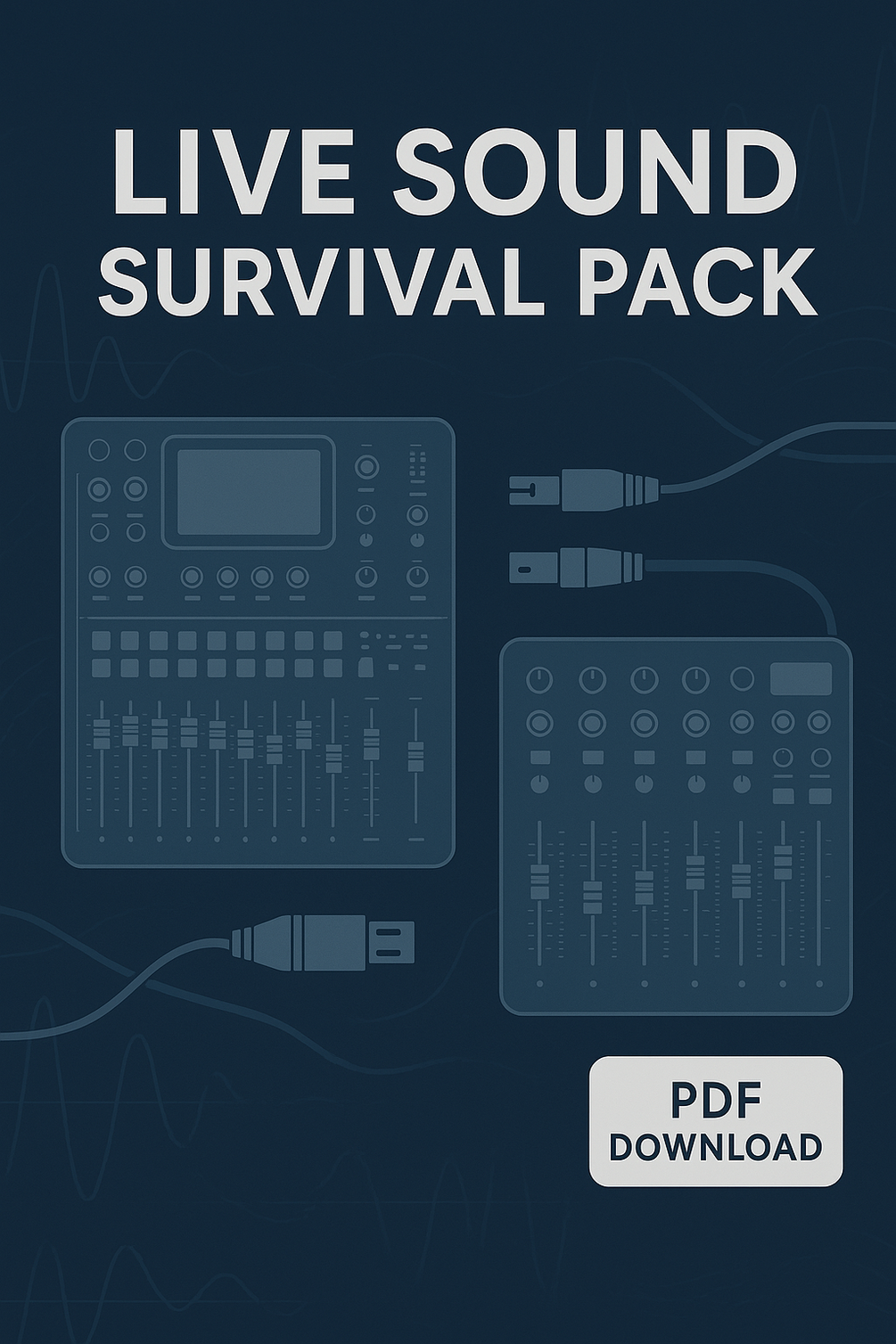 Live Sound Survival Pack (X32) – Instant PDF Toolkit