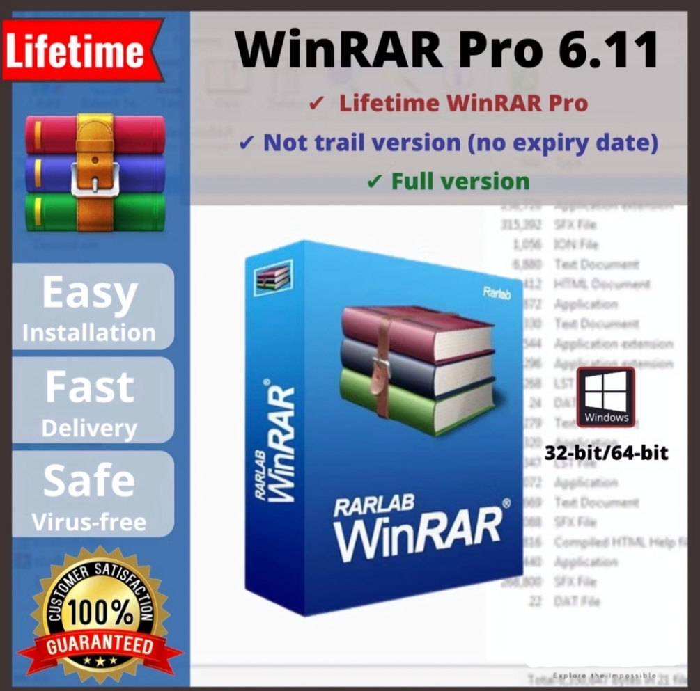 WinRar Pro 2025 [Lifetime Access] Window Extractor | Full Version