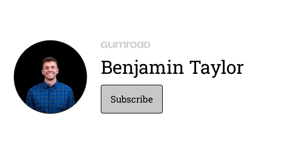 Benjamin Taylor