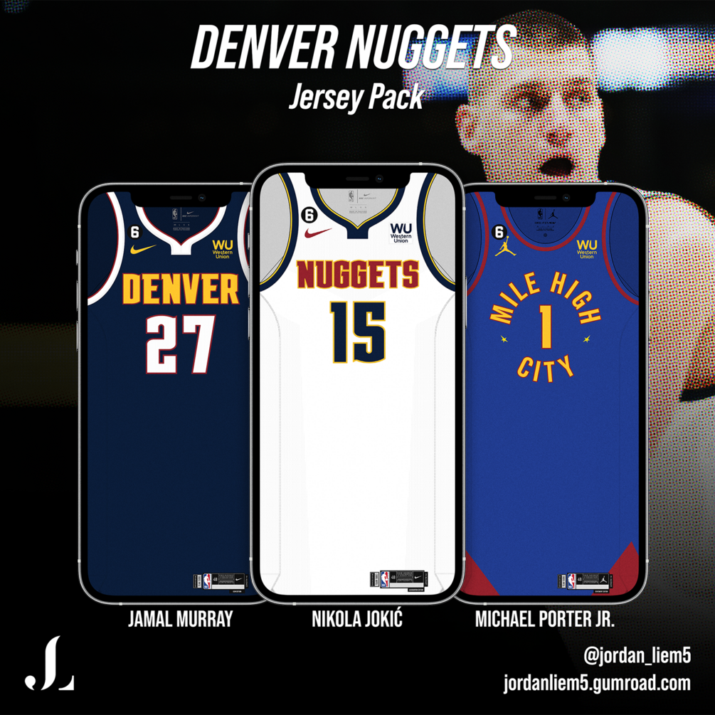 Denver Nuggets Jersey Pack