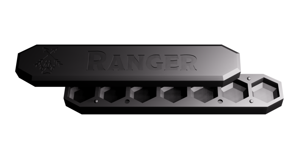 3D Printable Dice Boxes for DnD/RPG players - Ranger Themed