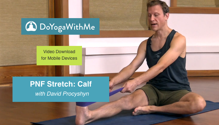 PNF Stretch: Calf with David Procyshyn - Mobile