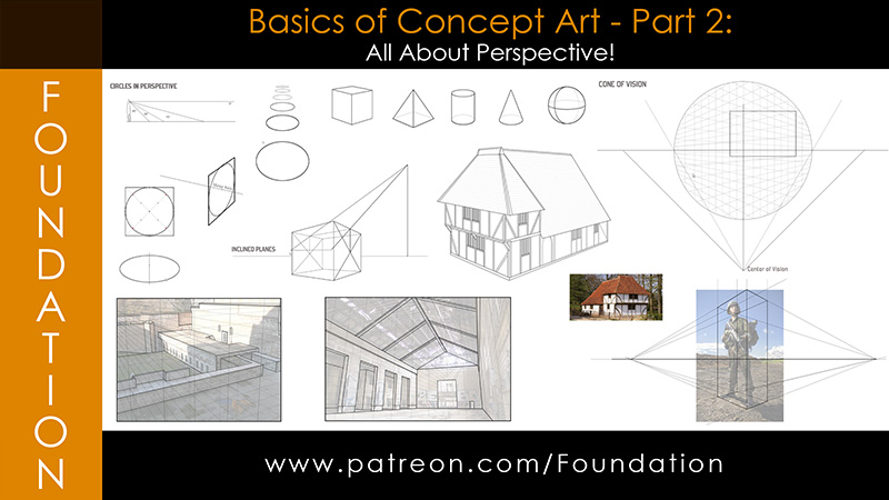 Basics of Concept Art Pt 2 - All About Perspective! August 24th ...