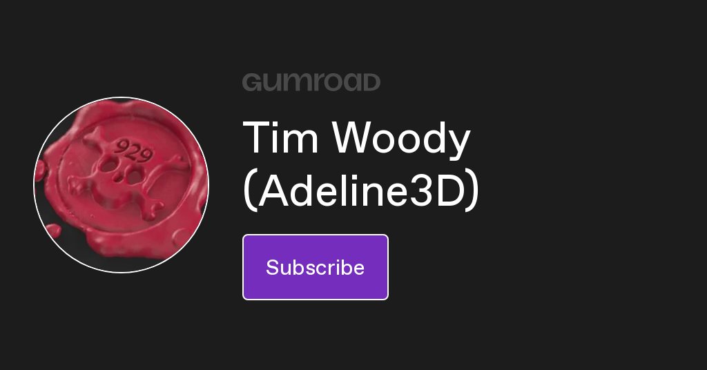 Tim Woody (Adeline3D)