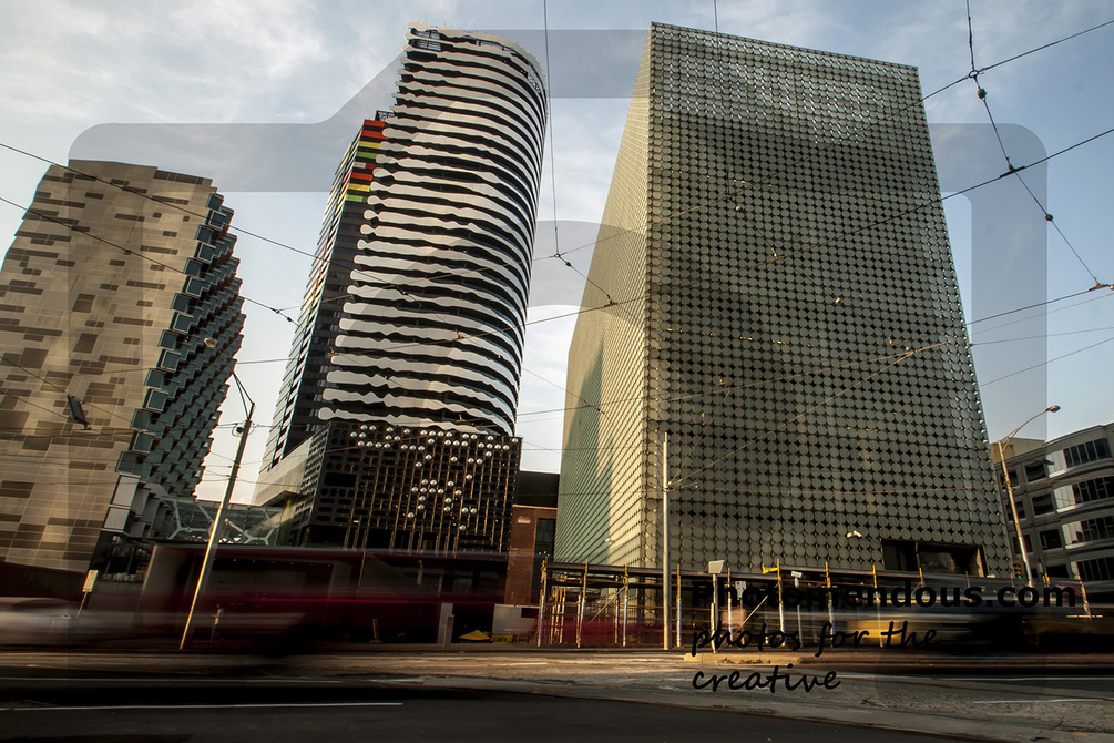 The Aboriginal Face of the Grocon Building, Melbourne, Australia