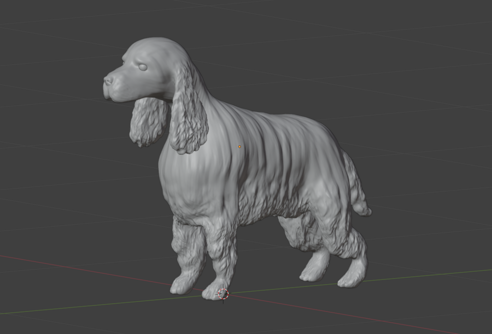 Cocker spaniel 3D printable